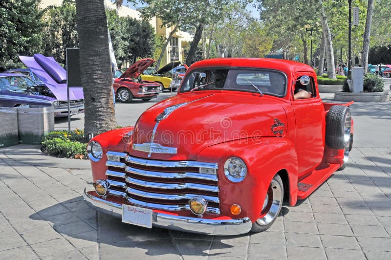 Camion Di Raccolta Classico Di Chevy Dell'americano Degli Anni 40 ...