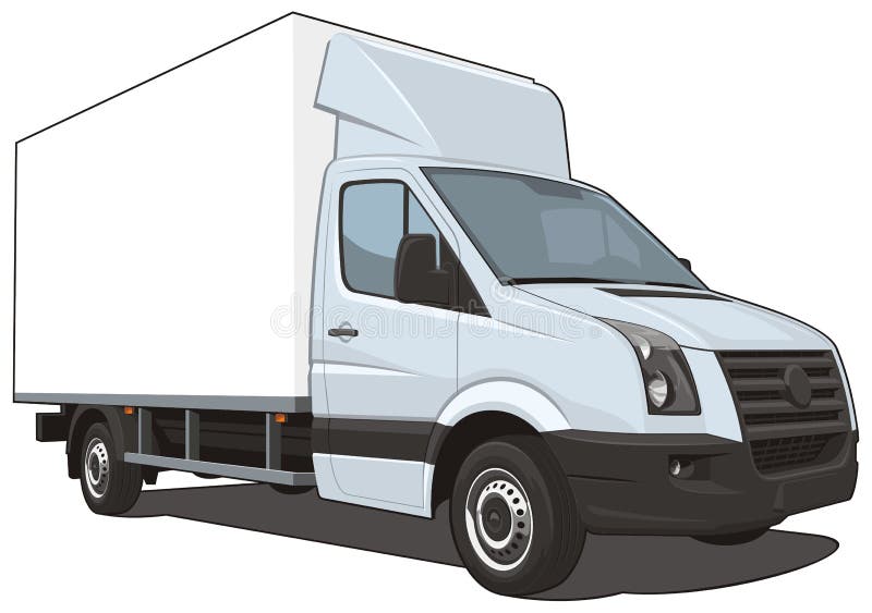 Camion de livraison illustration stock. Illustration du livraison ...