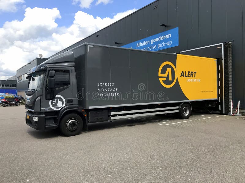 Camion De Transport Alert Logistics Photographie éditorial - Image du ...