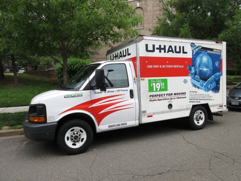 Camion Mobile De Transport Commun D'U Image stock éditorial - Image du ...