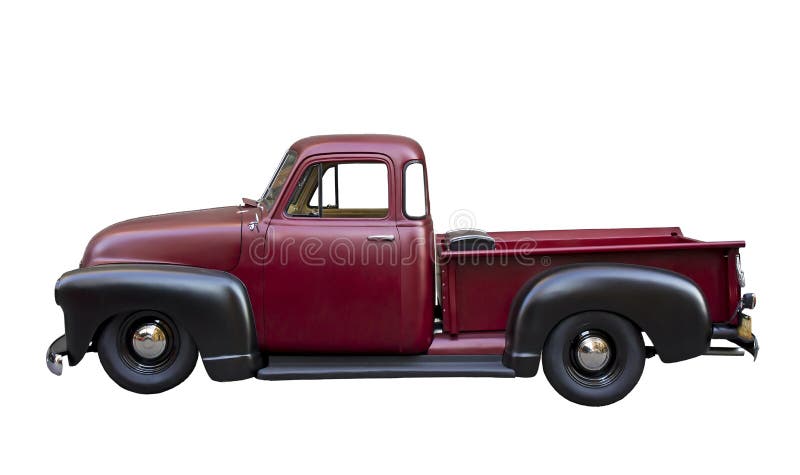 Camion pick-up rouge photo stock. Image du vitesse, moteur - 33395192