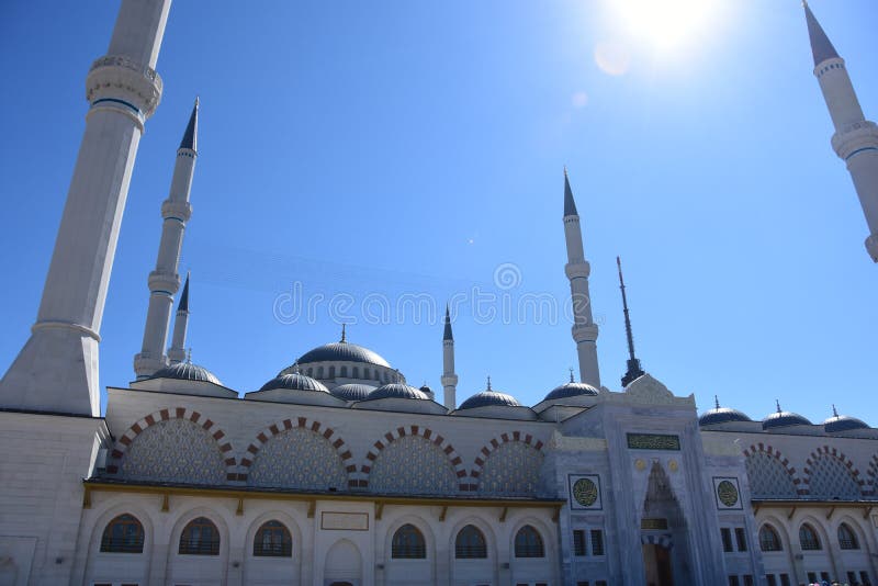The Camlica Mosque Ä°stanbul Turkey Editorial Stock Photo - Image of ...