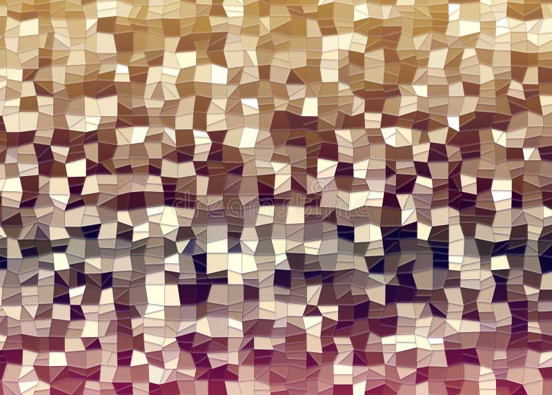 Beautiful Abstract Mosaic Tiles Background Stock Illustration ...
