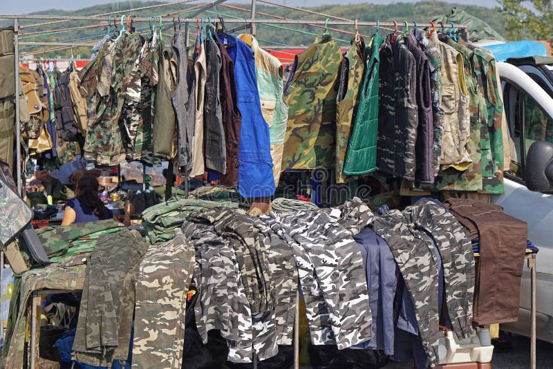 Camo clothing stock photo. Image of railing, hunting - 166120460