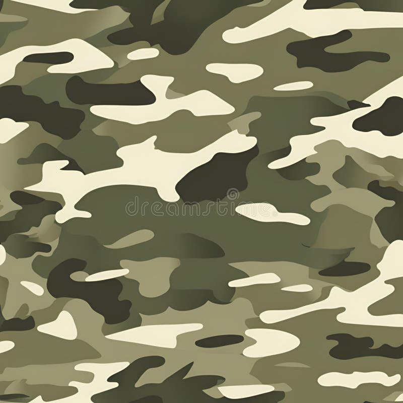 Camo seamless pattern stock illustration. Illustration of concept ...