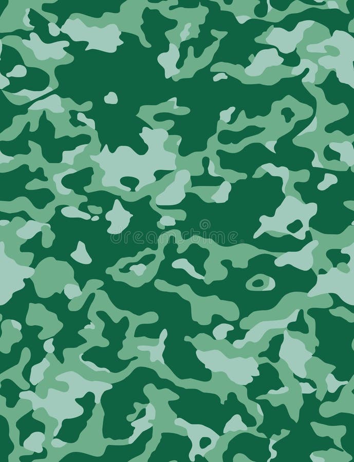 Seamless Frog Camouflage Pattern Stock Vector - Illustration of ...