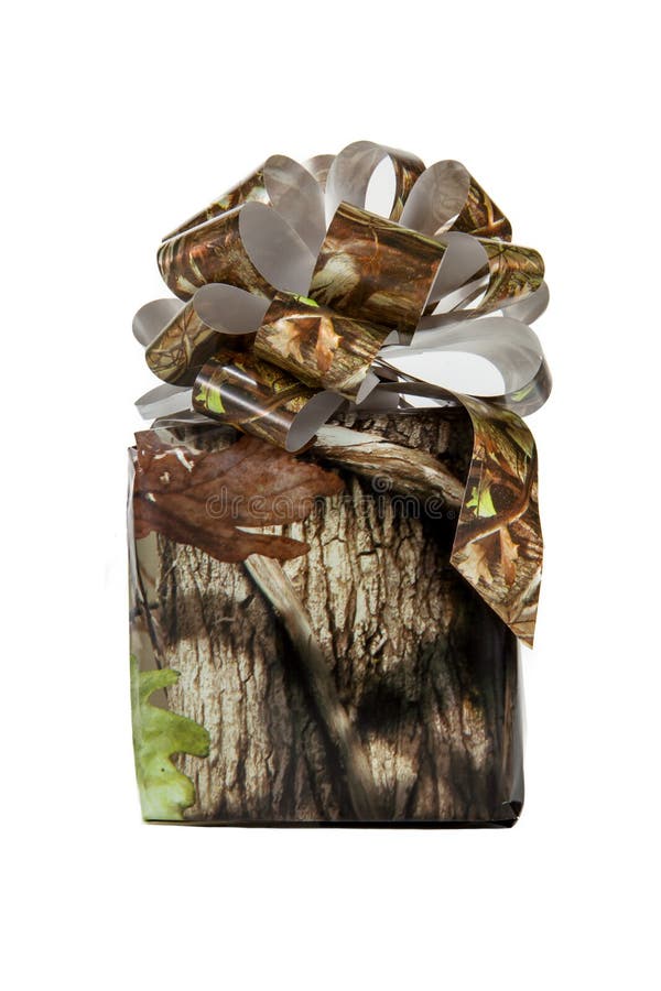 Camouflage Box stock image. Image of camouflage, gift - 48855433