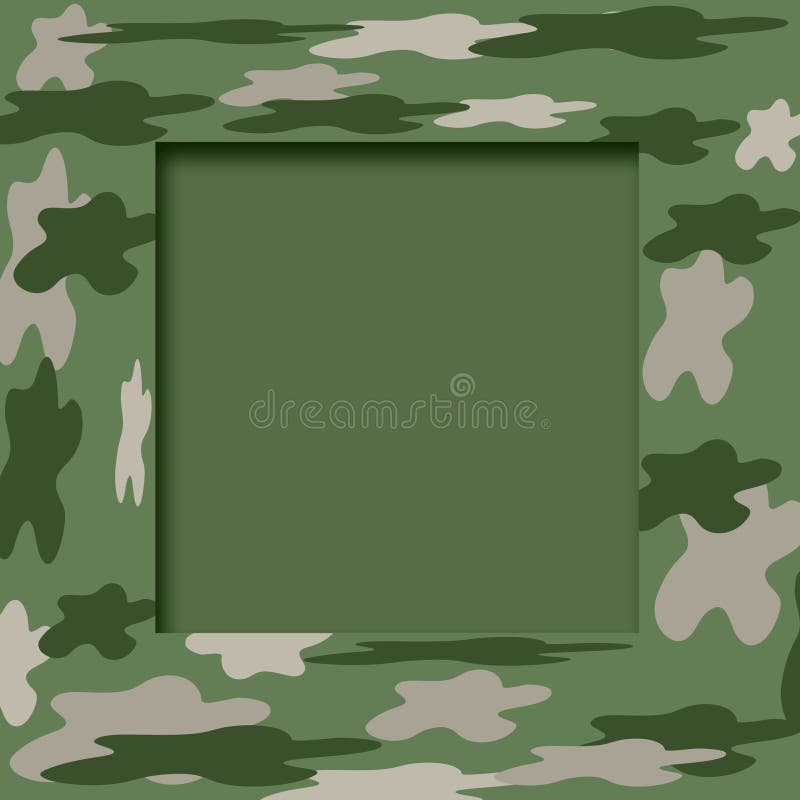 Military Camo Border