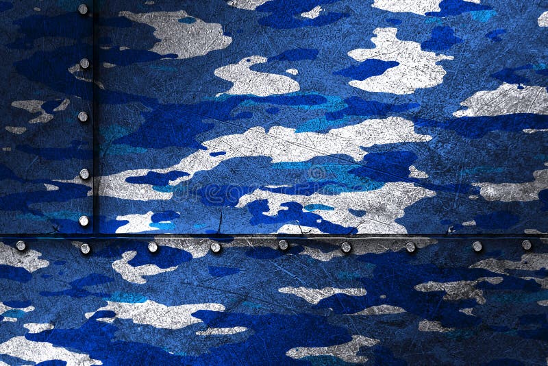 Camouflage Metal Background and Texture Stock Illustration ...