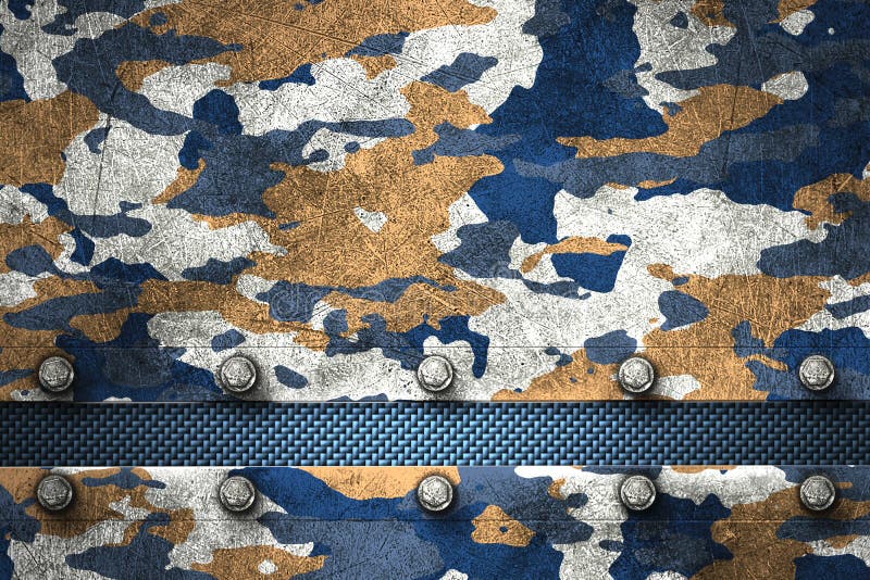 Camouflage Metal And Mesh Background And Texture Stock Illustration ...