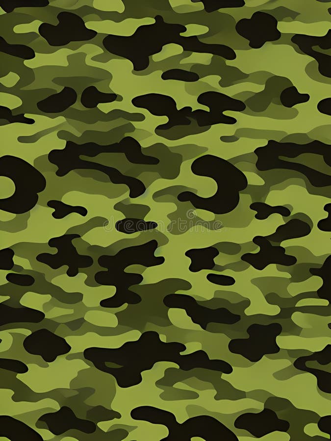 Camouflage Military Camo Pattern Background Illustration Stock ...