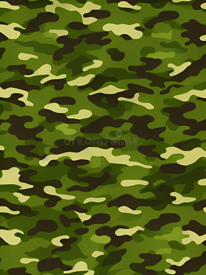 Camouflage Military Camo Pattern Background Illustration Stock ...