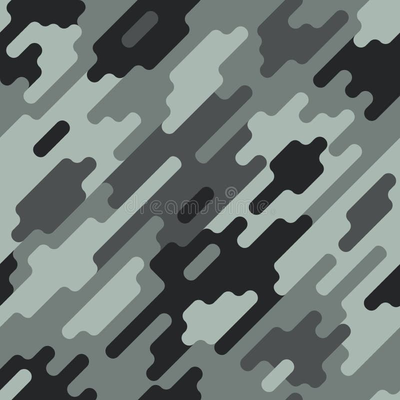 Camouflage Modern Colorful Seamless Pattern Stock Vector - Illustration ...