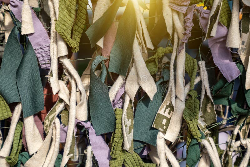 Camouflage Net for the Protection of Military Equipment in War Stock ...