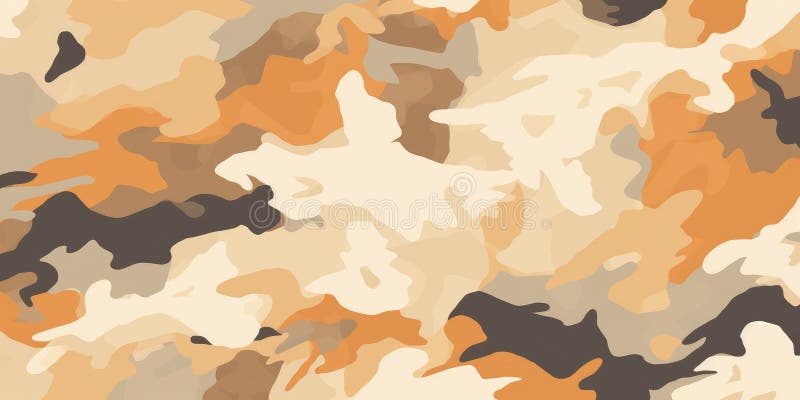 Camouflage Pattern Seamless Tile, a Large Camo Pattern on the ...