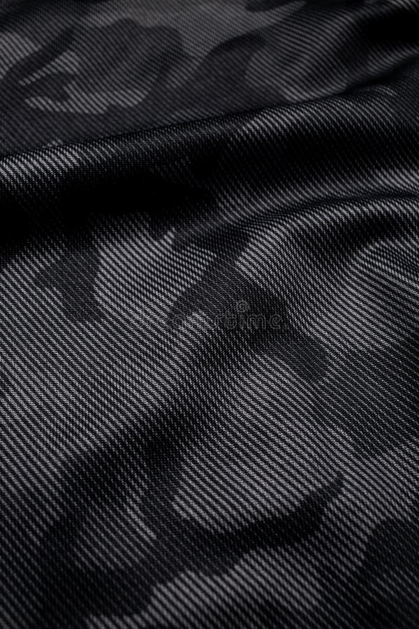 Camouflage Pattern. Trendy Dark Gray Camouflage Fabric. Military ...