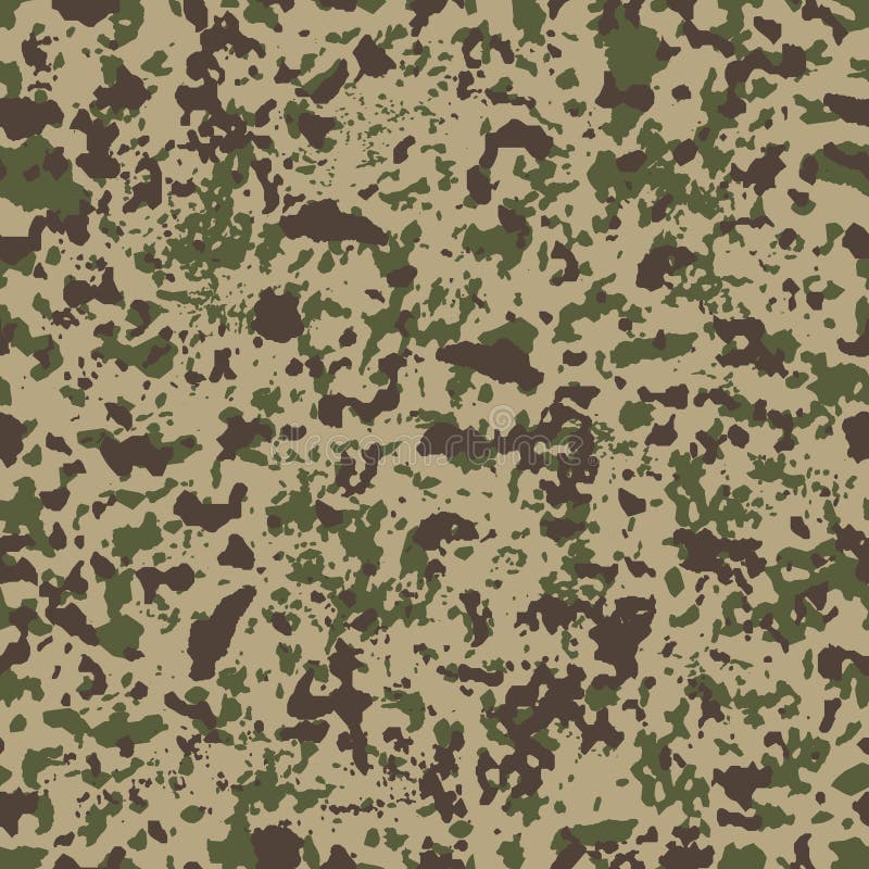 Camouflage Pattern Vector Repeat Print Stock Vector - Illustration of ...