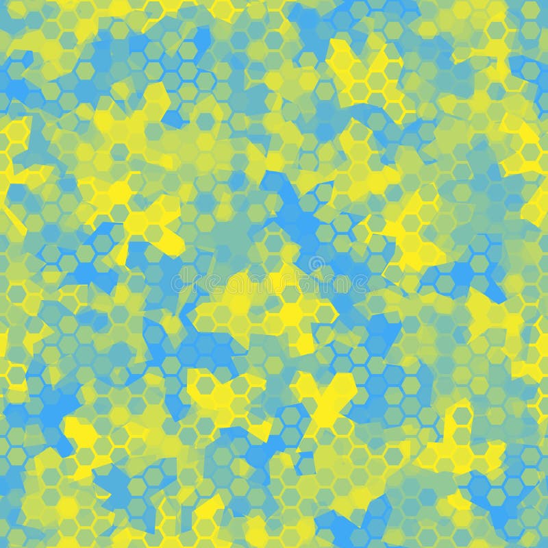 Camouflage Seamless Pattern with Hexagonal Endless Geometric Camo Stock ... Camouflage Seamless Pattern with Hexagonal Endless Geometric Camo Stock ...