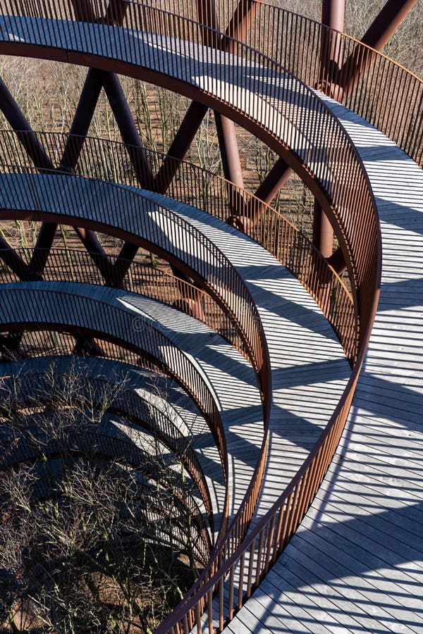 Camp Adventure Forest Tower Stock Image - Image of tourist, recreation ...
