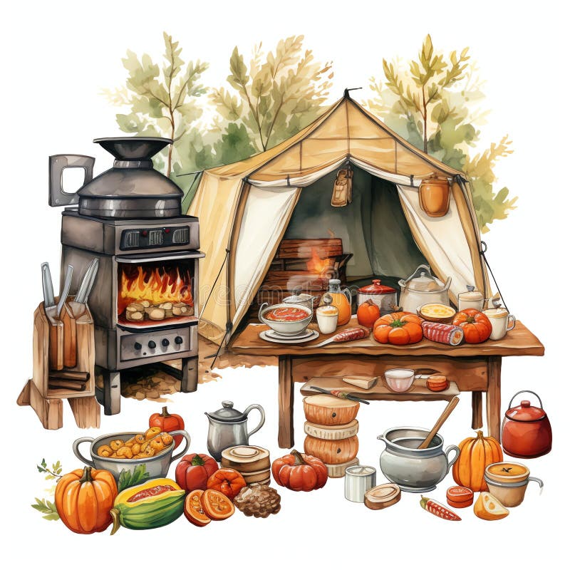 Camp Cooking Stock Illustrations – 9,326 Camp Cooking Stock ...