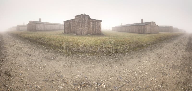 Camp De Concentration Nazi Auschwitz I Photographie éditorial - Image ...