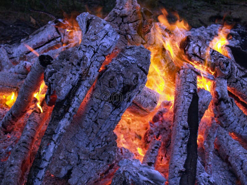 Live coal stock photo. Image of combusted, flame, colorful - 20050776