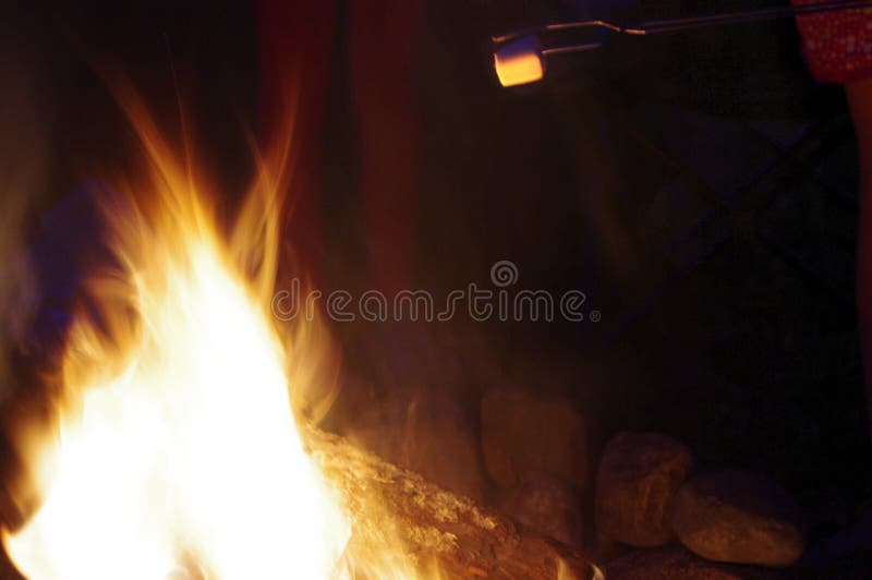 Camp fire stock photo. Image of yellow, summer, campfire - 82073526
