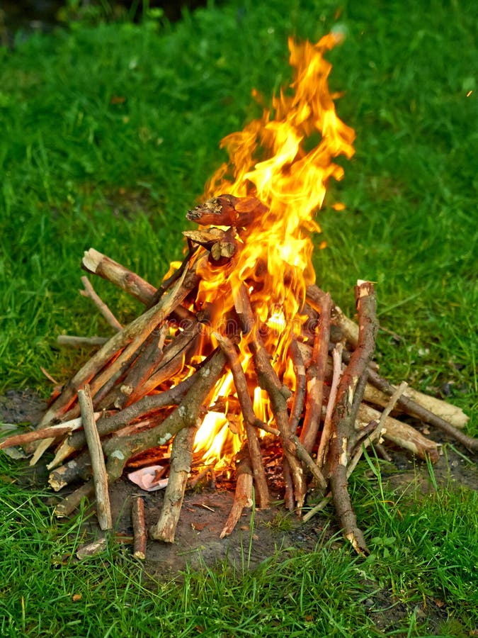 Camp Fire stock image. Image of burning, consuming, concept - 54532255
