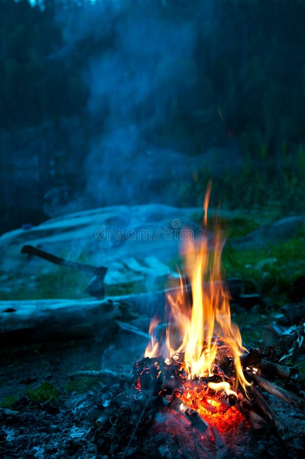 631 Camp Fire Vertical Image Stock Photos - Free & Royalty-Free Stock ...