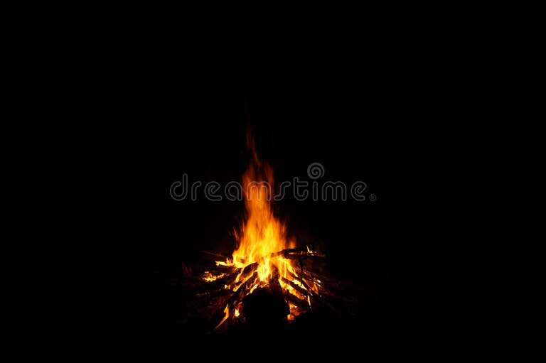 Camp Fire Stack stock image. Image of energy, fire, cold - 74767625