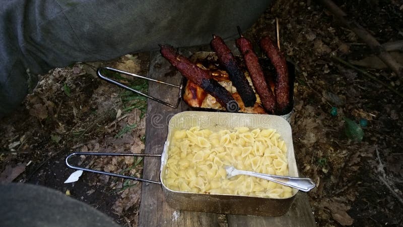 Camp food stock photo. Image of freshly, method, cooked - 53391204