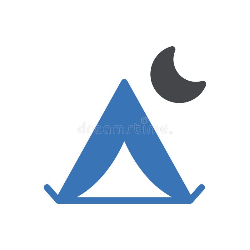 Camp night stock vector. Illustration of healthy, symbol - 217758297