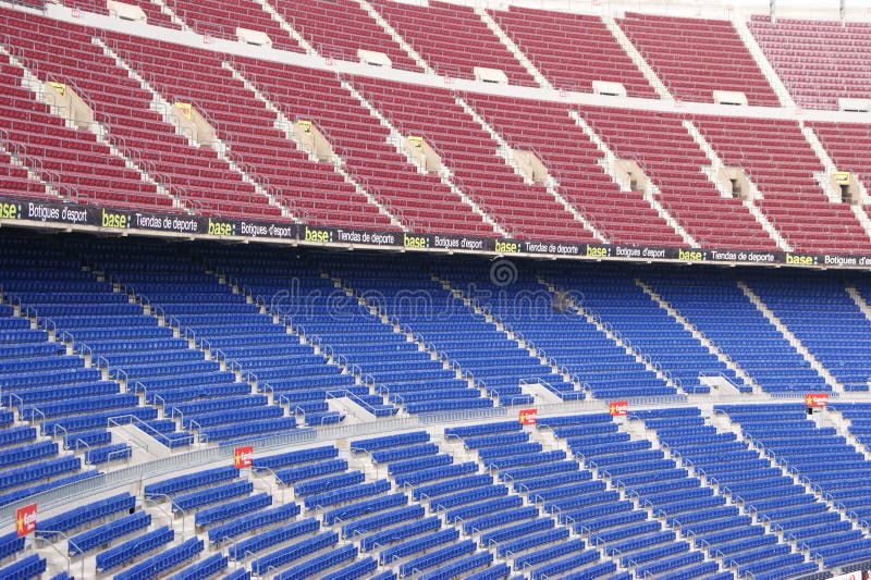Camp Nou editorial stock image. Image of seats, barcelona - 20936674