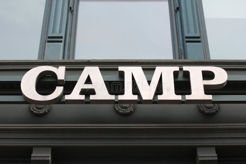 Camp sign stock photo. Image of sign, place, signboard - 20450390