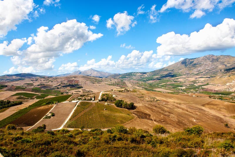 immagini di riserva di Campagna Sicilia - la sovranità di download ...