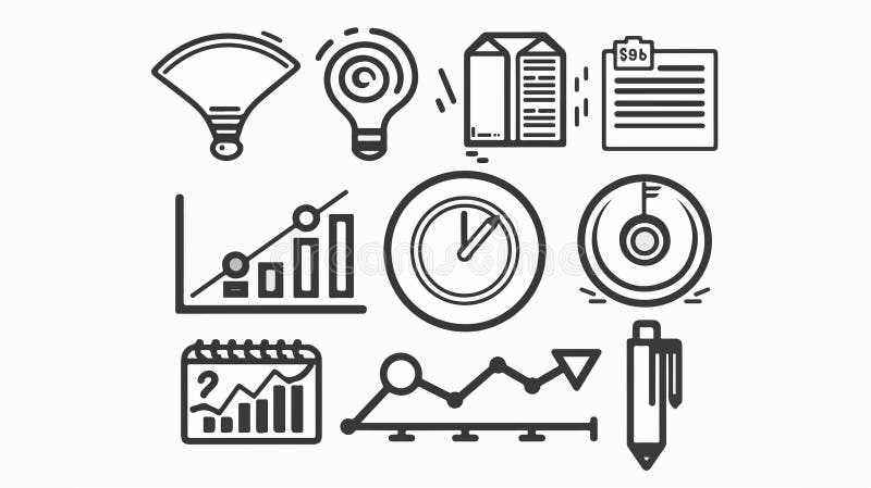 Campaign Analysis Icon for Marketing Professionals: Visualizing Data ...