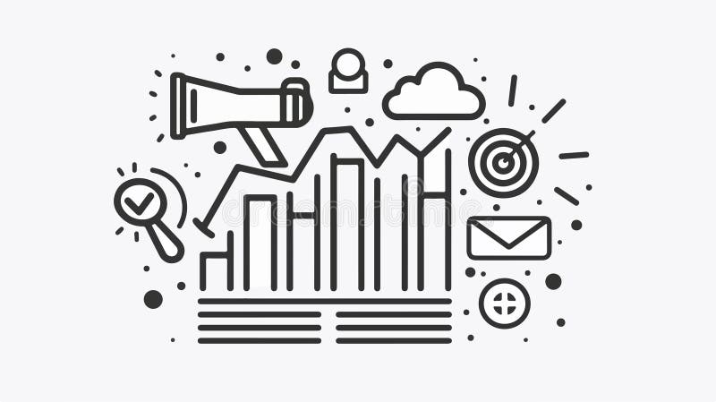 Effective Campaign Analysis Icon for Marketing Trends and Analytics ...