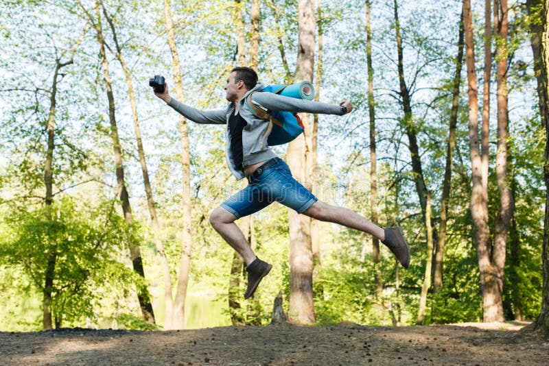 Campaign, the Guy Running Camera. Photographs Stock Photo - Image of ...