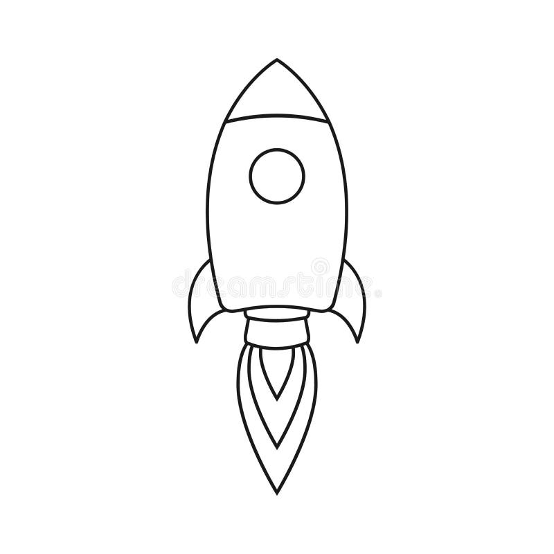Campaign Launch Vector Icon, Rocket Symbol. Modern, Simple Flat Vector ...