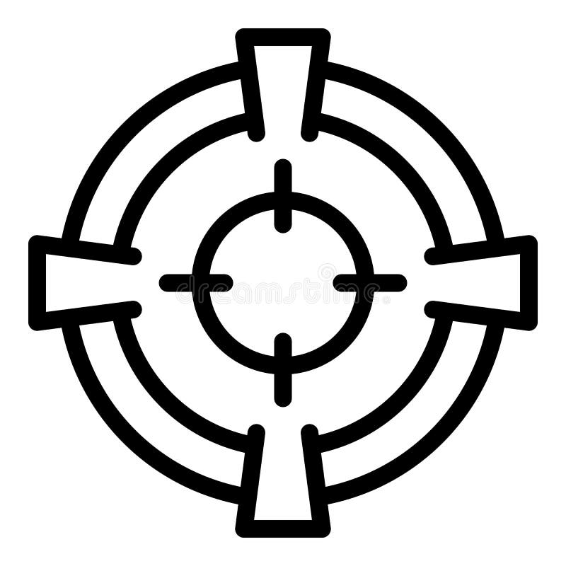 Communication Target Audience Icon, Outline Style Stock Vector ... Communication Target Audience Icon, Outline Style Stock Vector ...