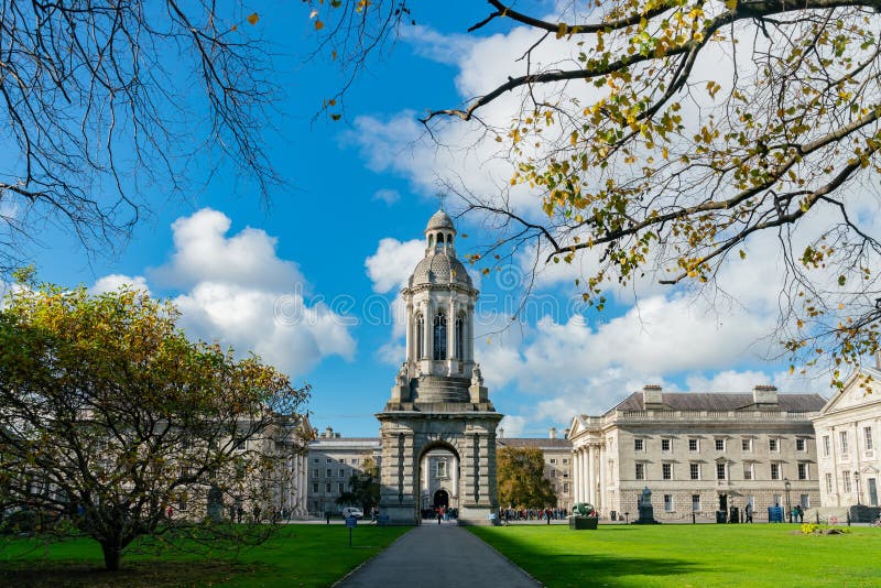 Trinity College in Dublin, Ireland Stock Image - Image of college ...