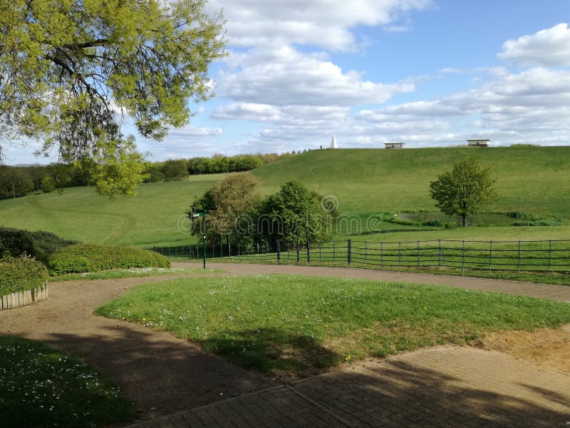 Campbell Park, Milton Keynes Stock Photo - Image of campbell, woodland ...