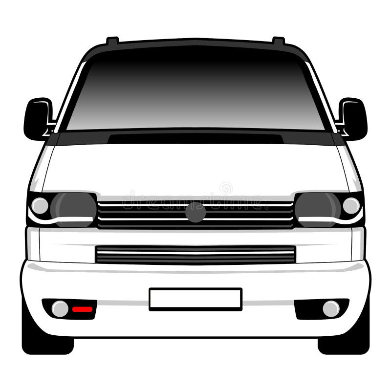 Camper van stock vector. Illustration of vector, design - 258137455