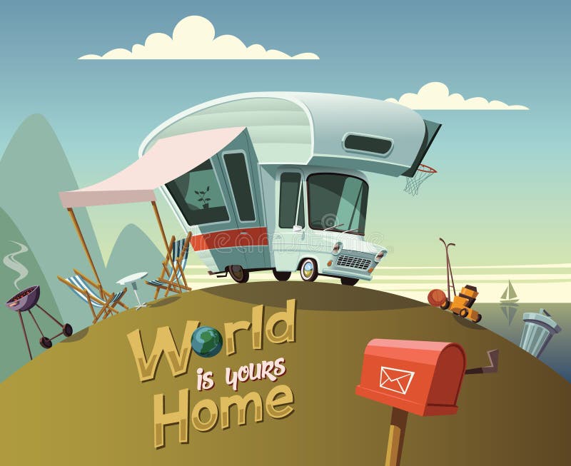 Park Trailer Trash Stock Illustrations – 11 Park Trailer Trash Stock ...