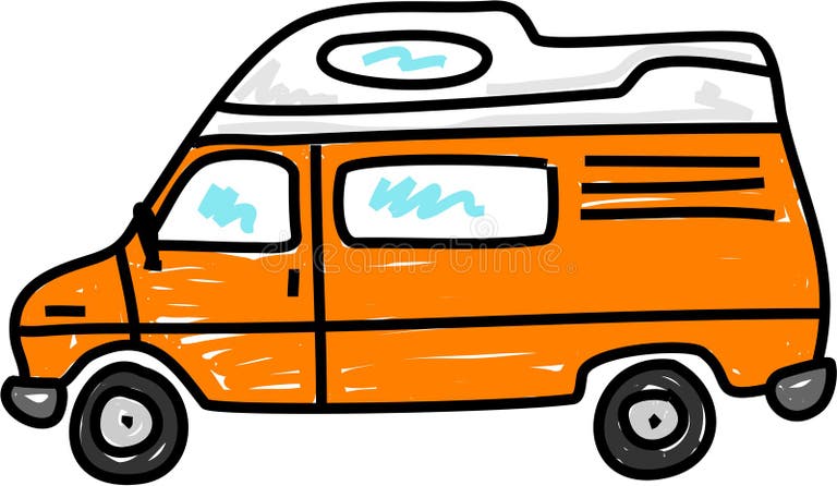 Bus Campervan Stock Illustrations – 858 Bus Campervan Stock ...
