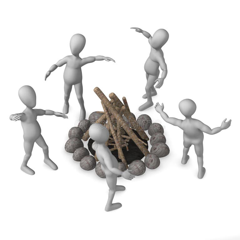 Campfire Character Stock Illustrations – 4,252 Campfire Character Stock ...