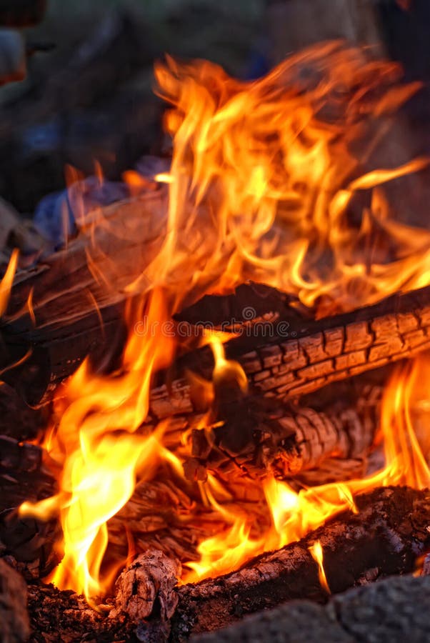 Campfire stock image. Image of warmth, burn, burning - 15182709