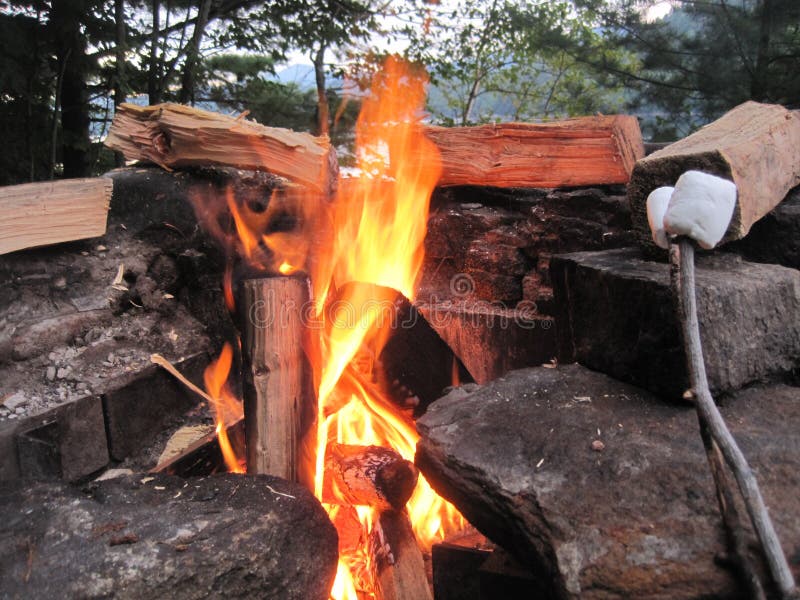 Campfire stock image. Image of outdoors, wood, woods - 26404891