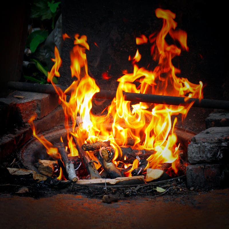 Campfire stock photo. Image of light, burning, cinder - 23220166