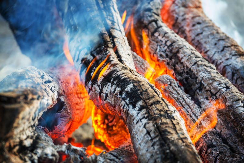 Campfire stock image. Image of fuel, illumination, coals - 64621667